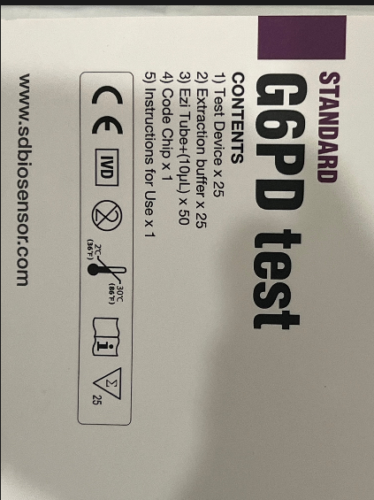 G6PD Test Strips - pack of 25 – Evolve Medical Solutions